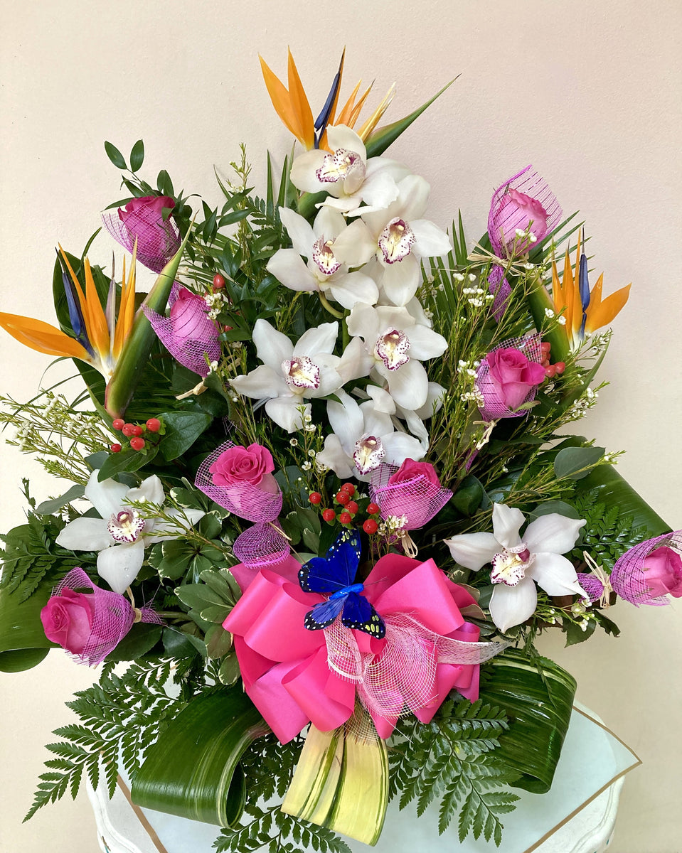 Orchid Paradise Composition – Royal Flowers and Gallery